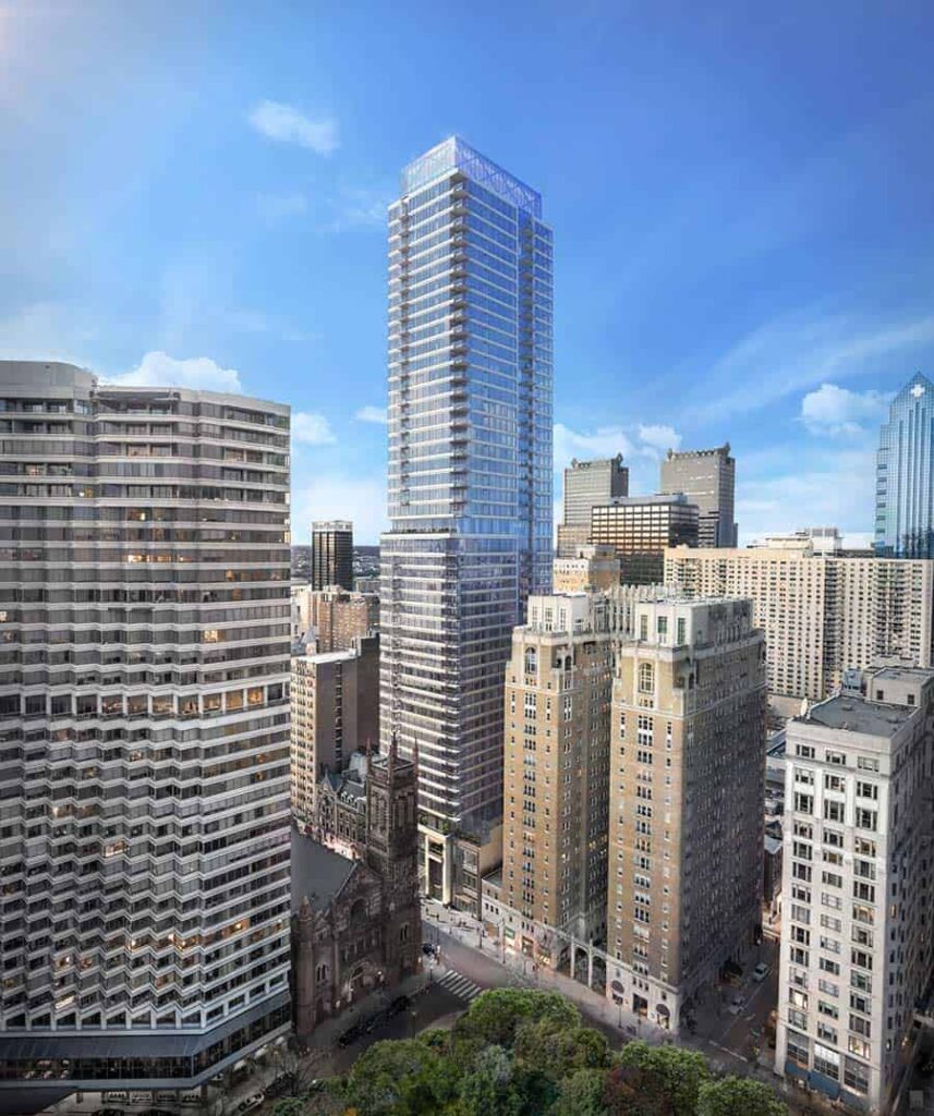 Luxury Rittenhouse apartment tower, The Laurel, breaks ground - The Laurel